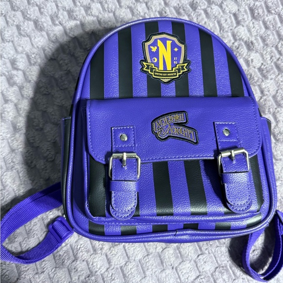 Loungefly | Bags | Loungefly Wednesday Nevermore Mini Backpack | Poshmark